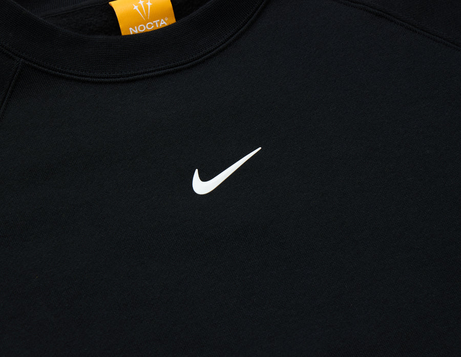 Nike NOCTA CS Cardinal Fleece Crewneck Black / White – size? Canada