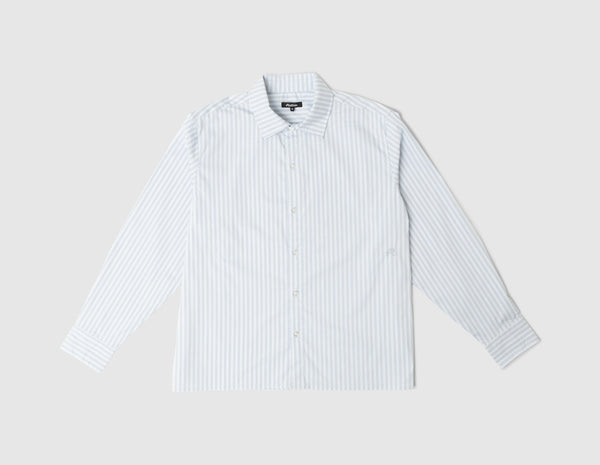 Malbon Lunedi Cotton Poplin Shirt / Light Blue – size? Canada